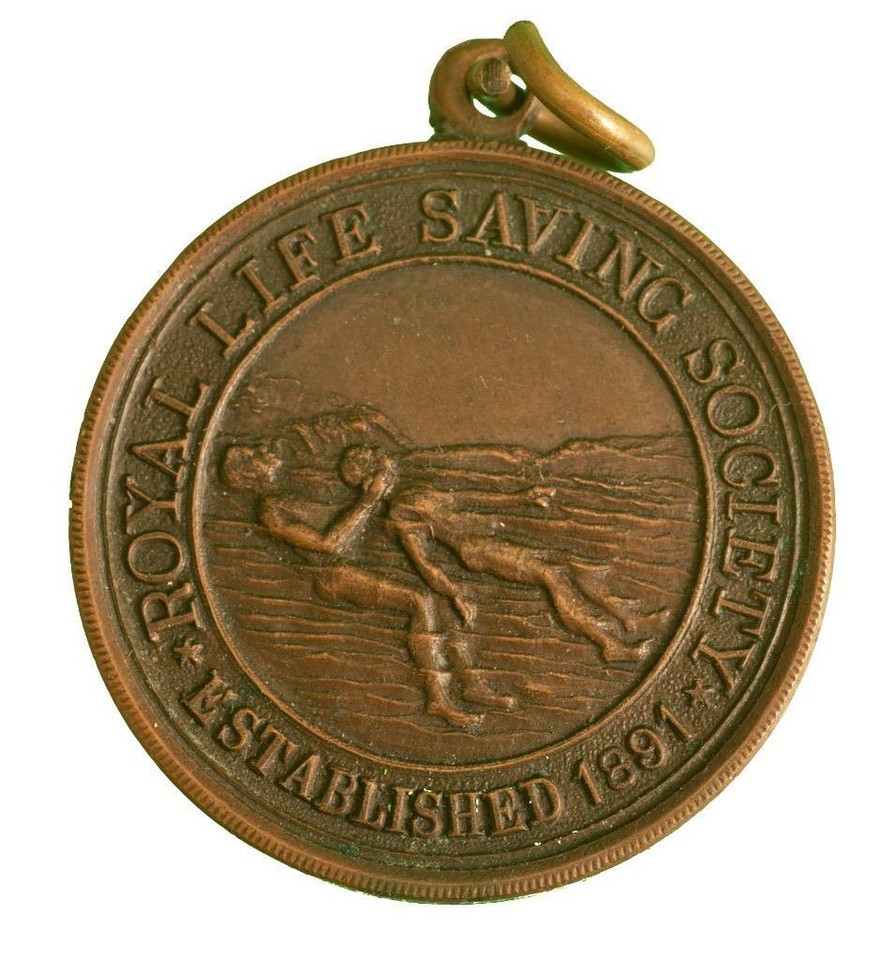 ROYAL LIFE SAVING SOCIETY- BRONZE MEDAL AWARDED 1929 9410F | eBay
