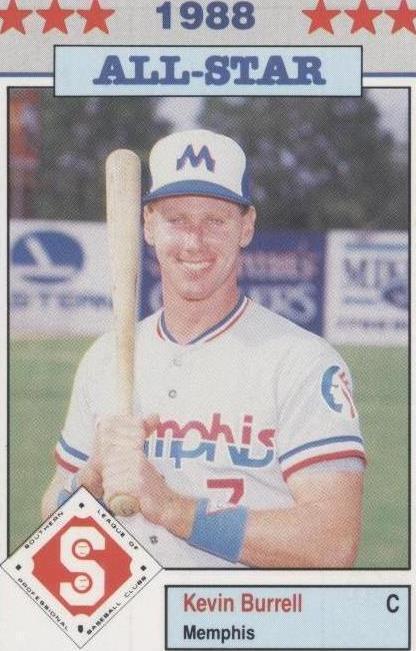 1988 Southern League All-Stars - Kevin Burrell #2 (RC) for sale online ...