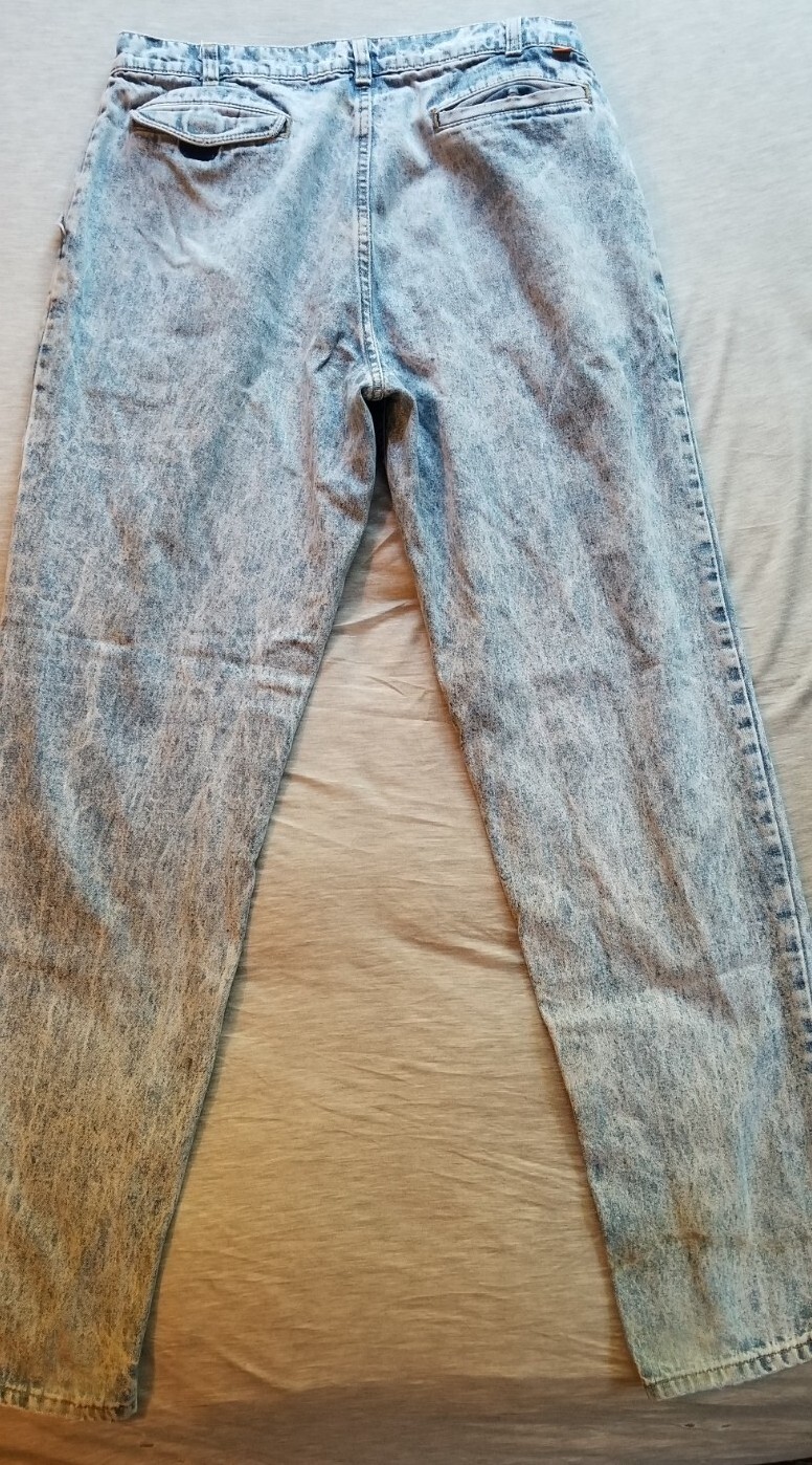 Vintage Levis Stone Wash Jeans Pleated Regular Relax … - Gem