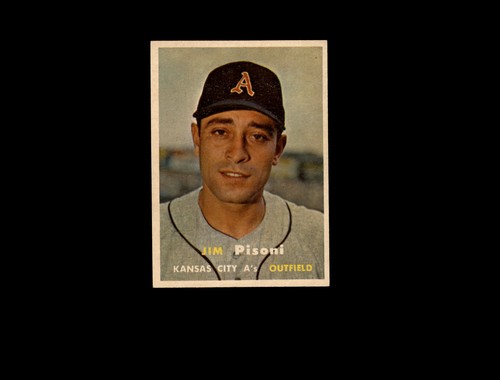 1957 Topps 402 Jim Pisoni RC NM #D1,068365 | eBay