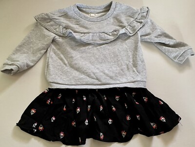 Gymboree Fall Fest Sugar Skull Sweatshirt Dress 2T | eBay