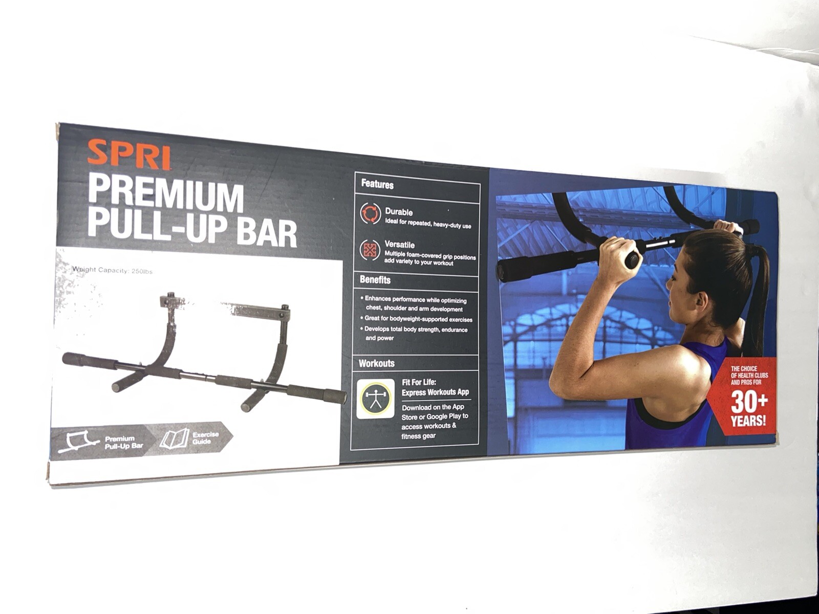 SPRI Premium Pull- Up Bar | eBay