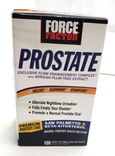 Force Factor Prostate Support Supplement Softgels (120 ct.) 2027 | eBay