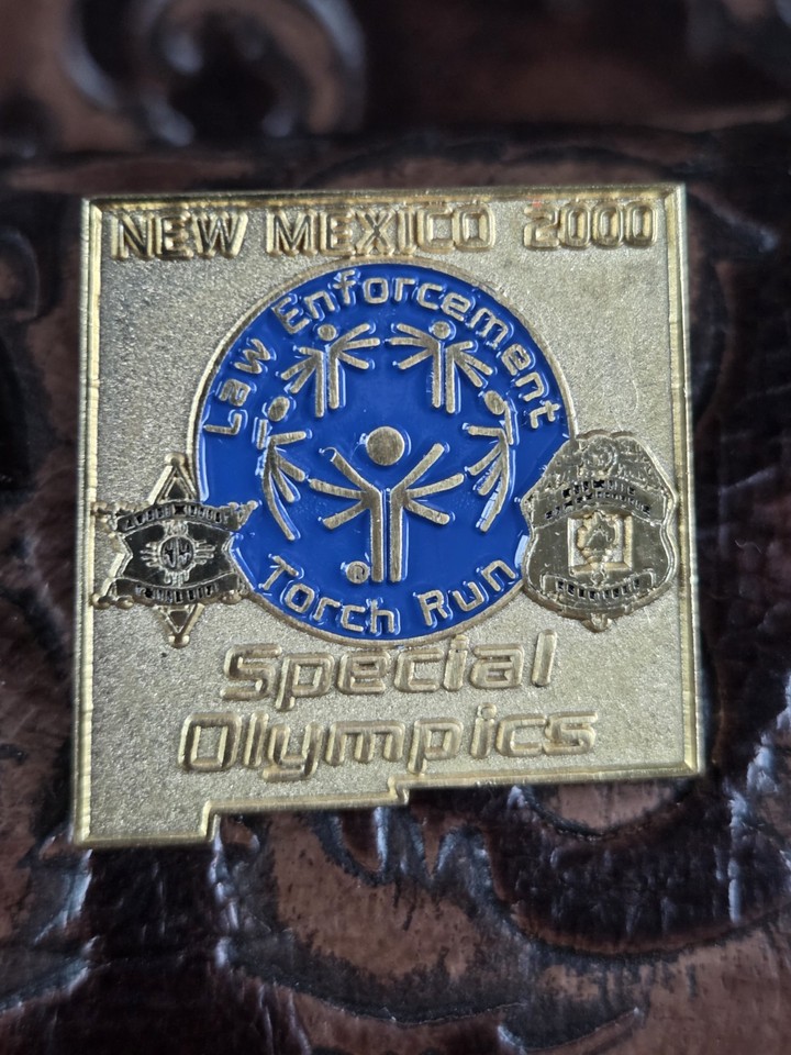 New Mexico Special Olympics Law Enforcement Torch Run 2000 Lapel Pins ...