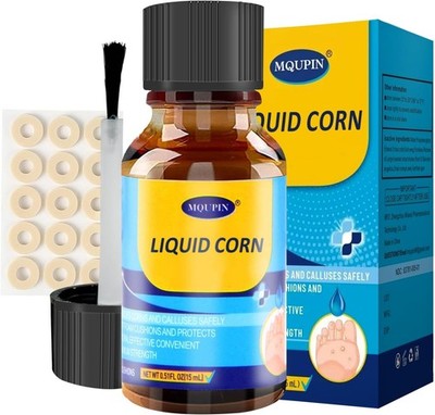 Liquid Corn Removal for Feet 15ML Fast Acting Wart & Callus Remover ...