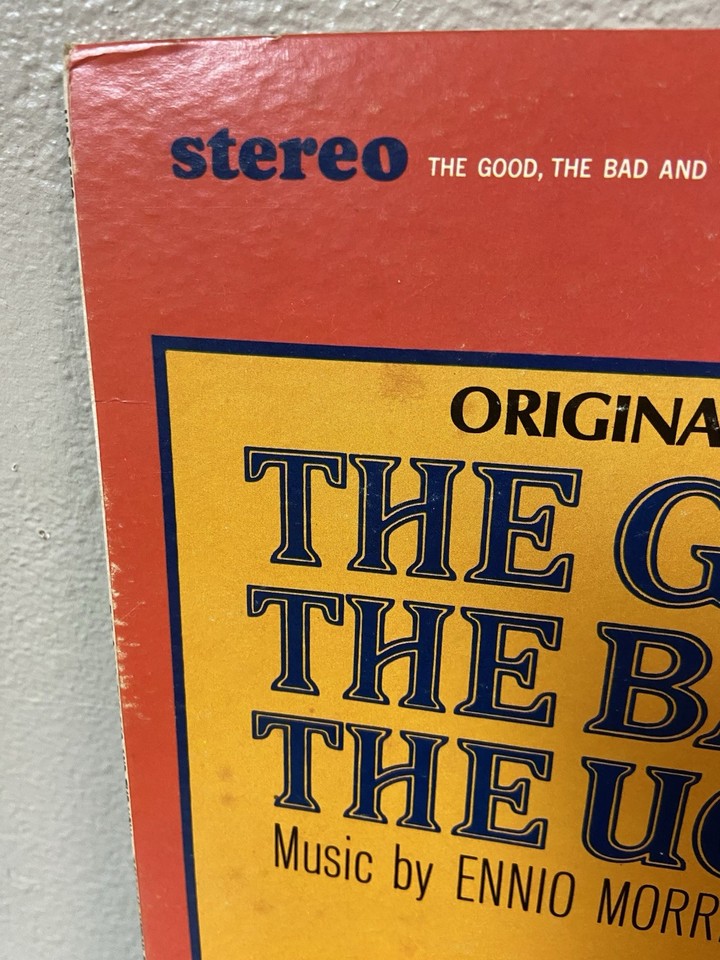 The Good The Bad and the Ugly 1967 Press Vinyl Soundtrack United ...