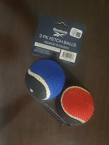 Reebok Dog Toy Fetch Balls (2 Pack) Blue Green | eBay