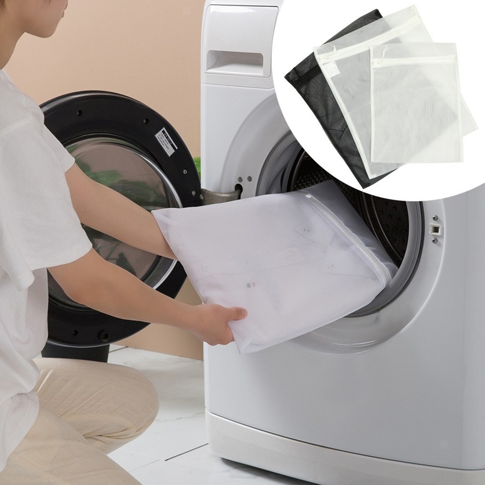 3Pcs Large Sweater Laundry Mesh Bags Set Lingerie Bra Machine Washing ...