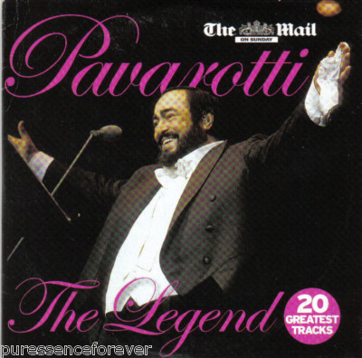 LUCIANO PAVAROTTI - The Legend (UK 20 Tk CD Album) (Mail On Sunday ...
