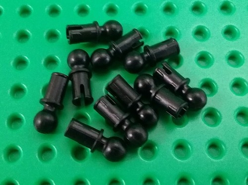 *NEW* Lego Technic Black Pins w Friction Point & Towball - 10 pieces | eBay