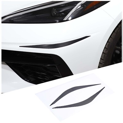Front Bumper Side Stripe Accent Graphics Vinyl Decal Fit For Corvette ...