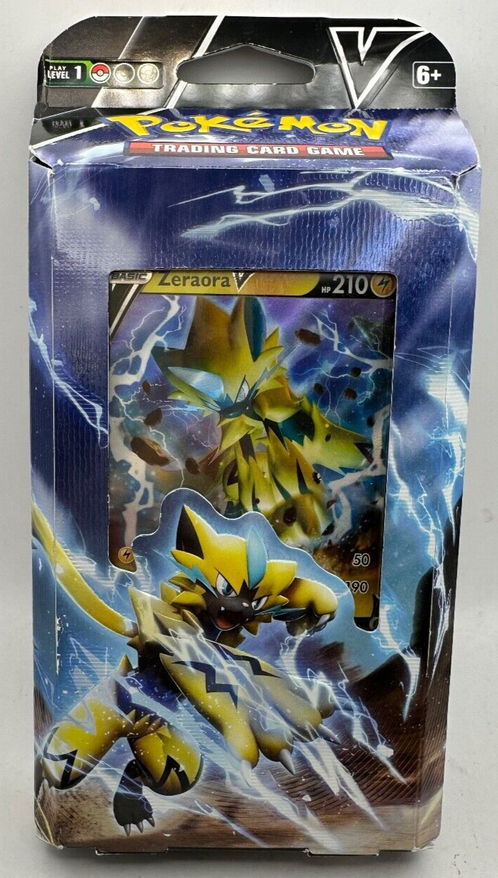POKEMON TCG ZERAORA V BATTLE DECK FACTORY SEALED NEW (60 CARDS) | eBay
