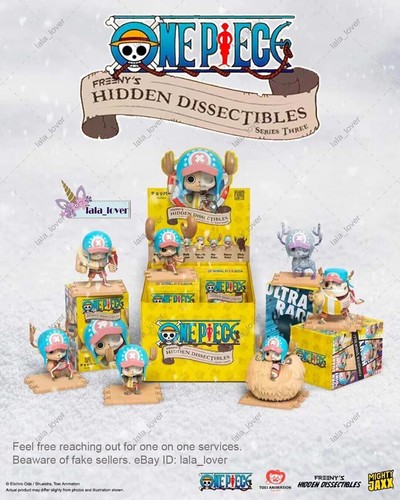 Mighty Jaxx Freeny's Hidden Dissectible Series 3 Chopper One Piece 6 ...