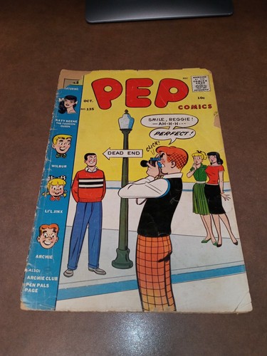 Pep 135 Archie Comics 1959 Katy Keene Good Girl Art GGA early silver ...
