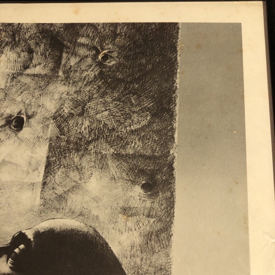 Vintage Charles White "PROPHET I" Litho ART Print FRAMED Poster 20 x 16 ...