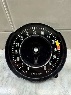 1963 1964 Chevrolet Corvette C2 OEM Tachometer Face Frame Housing ...