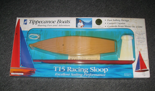 Tippecanoe Boat Kit Model T15 Racing Sloop Sailboat Assembly Kit Line ...