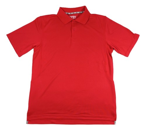 CHAMPION Men's Polo Medium Short Sleeve Golf Shirt Adult Moisture ...
