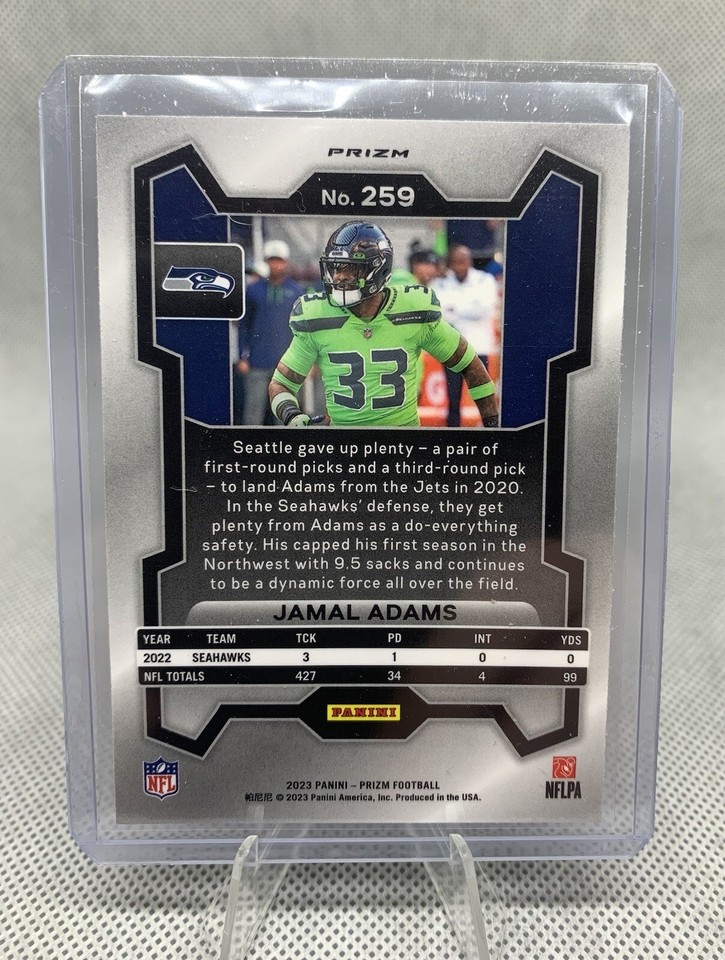 2023 Prizm Jamal Adams Red Retail Prizm SSP Case Hit | eBay