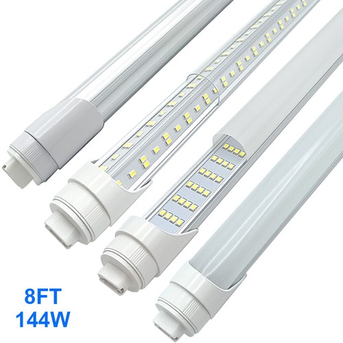 144W 8Ft R17D HO Rotatable Led Tube Light Bulbs Double Pin Clear ...
