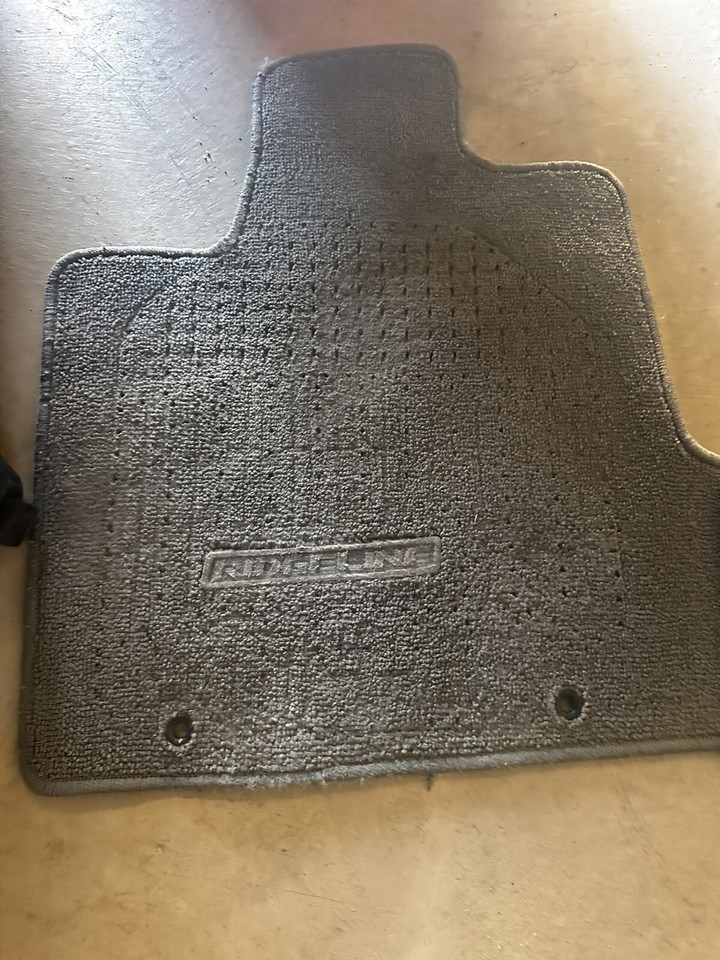 06-14 OEM Honda Ridgeline DARK GRAY Carpet Floor Mat Mats Front Set | eBay