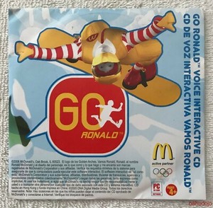 McDonald's GO RONALD VOICE Interactive CD | eBay