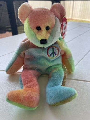 Ty Beanie Baby: Peace Bear 1996 - Multicolor 8421040537 | eBay