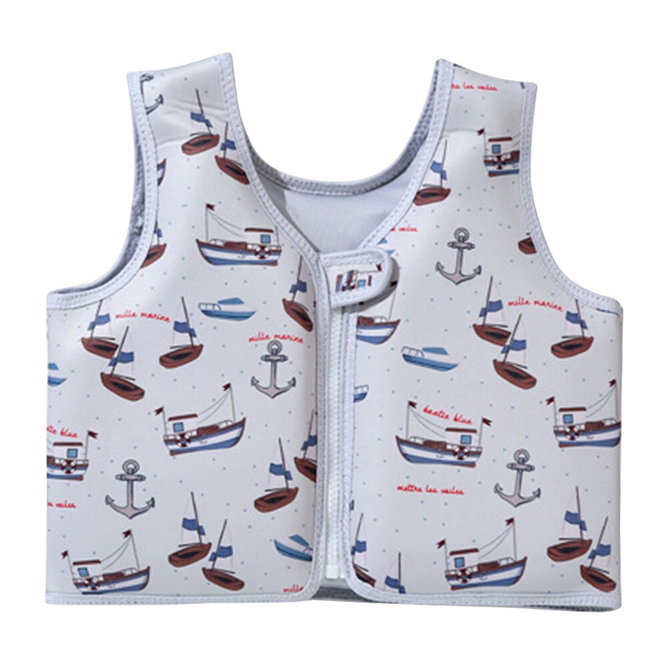 Kids Swim Trainer Vests Cartoon Life Vest Floatation Jackets for ...
