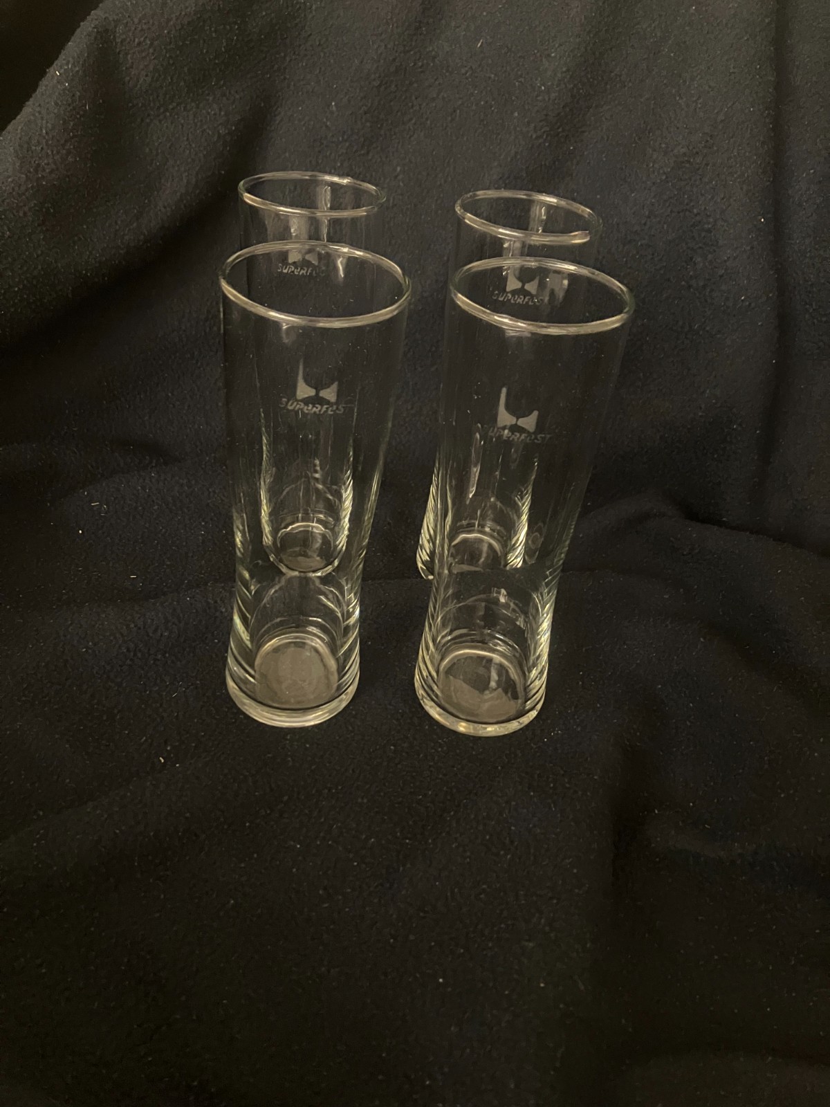 Superfest champagne glass flutes GDR 4 pieces - Class A | eBay