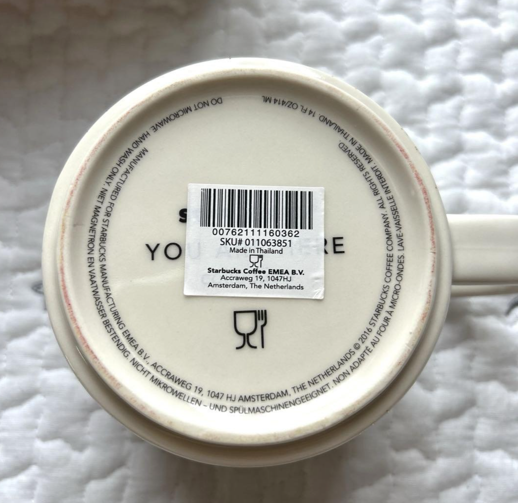 London Gold Starbucks Coffee Mug 14oz 414ml You Are Here Collection Ceramic NEW | eBay