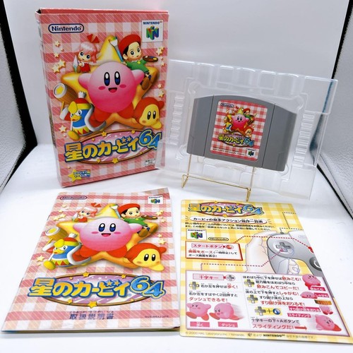 N64 Kirby 64 Stars Video Game Cartridge Tested Used | eBay