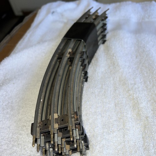 Vintage MARX & Lionel Train Track O27 Gauge 3-Rail 9in CURVED! USA 10 ...