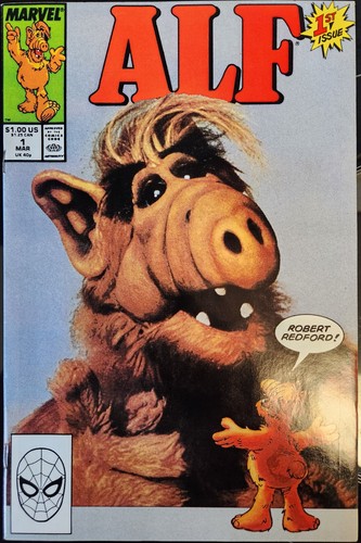 ALF #1 Comic TV Show Marvel 1988 NM Never Read | eBay