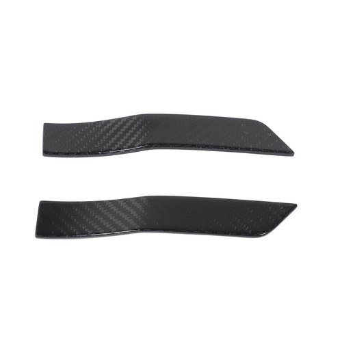Side Marker Plate Ornaments Glossy Carbon Fiber UV Wear Resistant With ...