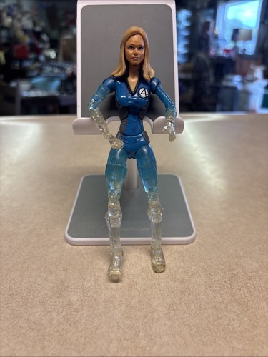 Fantastic 4 Power Blast Invisible Woman Alba Blue/Clear 6" Action ...