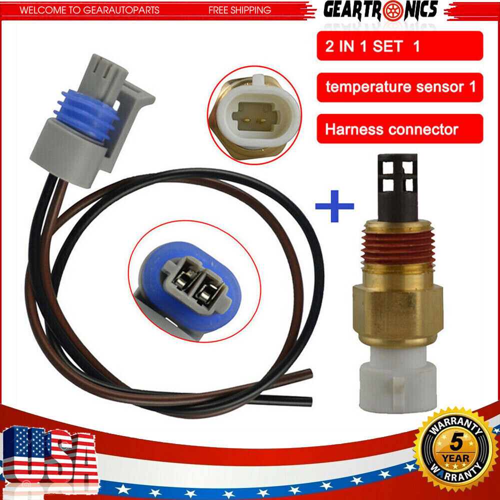 Intake Air Temperature Sensor IAT/MAT/ACT Kit For GM 25036751 25037225 ...