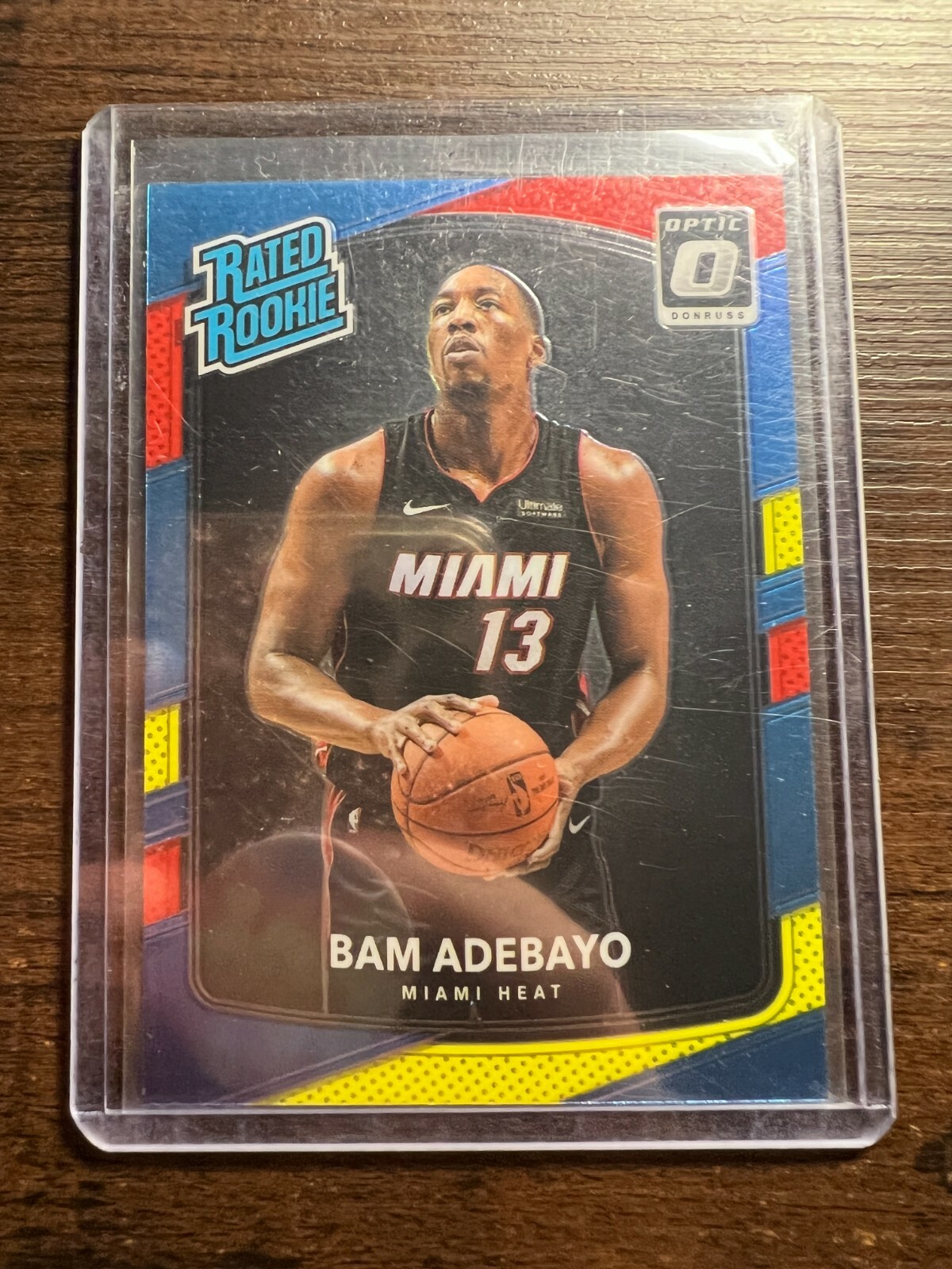 A89,318 - 2017-18 Donruss Optic Rated Rookie Red Yellow #187 Bam ...