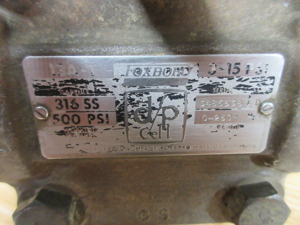 Foxboro 13A-1 Pressure Transmitter 13A1 | eBay