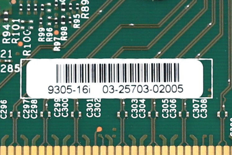 LSI 9305-16i 16-Port 12Gb/s PCIe SAS Host Bus Adapter P/N: 03-25703 ...