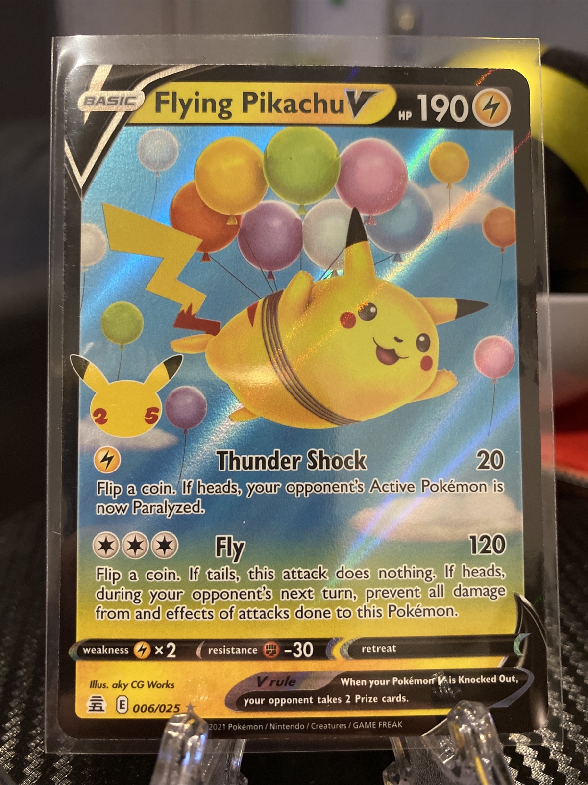 Flying Pikachu V Celebrations 006/025 Holo Ultra Rare | eBay