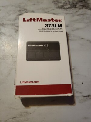 NEW Liftmaster 373LM 3-Button Garage Door Opener Remote Control 315 MHz ...