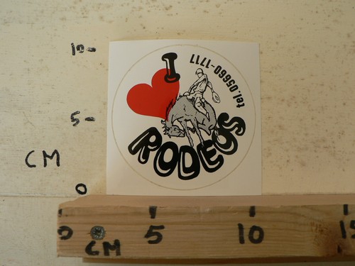 STICKER,DECAL I LOVE RODEOS HORSE PAARD RODEO ? | eBay