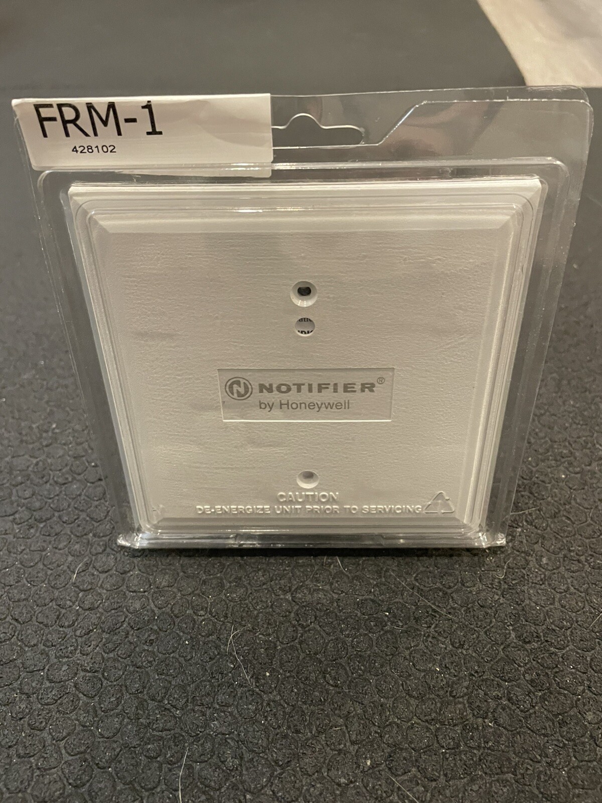 NOTIFIER FRM-1 Fire Alarm Intelligent Addressable Relay Module, White ...