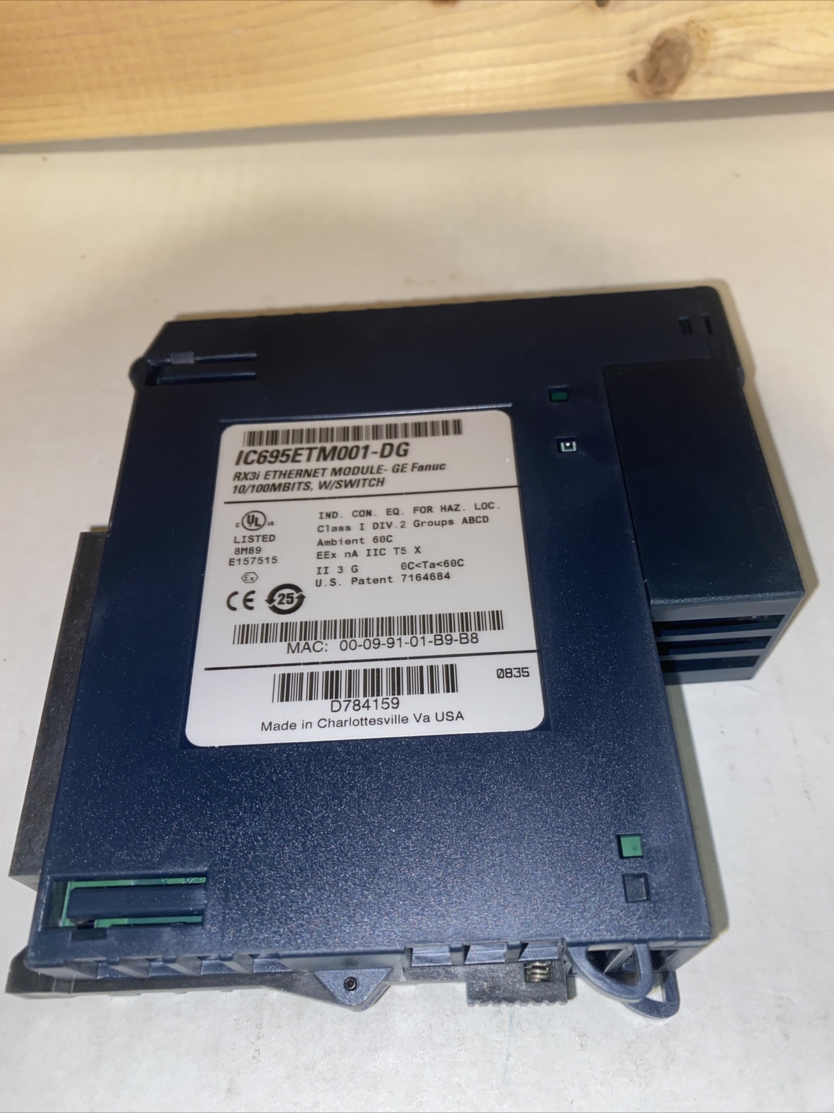 GE Fanuc IC695ETM001-DG RX3i Ethernet Module 10/100MBITS | eBay