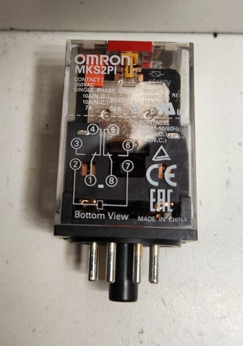 NEW OLD STOCK! OMRON DPDT 120V COIL RELAY MKS2PI | eBay