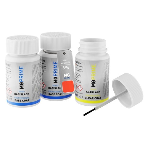 Peinture Voiture Stylo retouche pour Vauxhall 596 Mandarin Mica 3 x ...