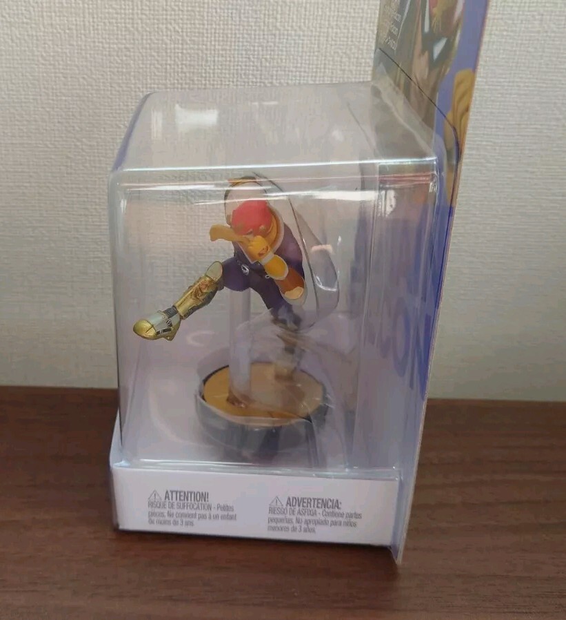 NEW Nintendo Amiibo Captain Falcon Figure Japan Smash Bros Series FREE ...