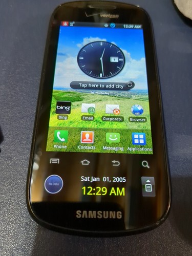Vintage RARE Cell Samsung Continuum (Galaxy S) 1st Gen Samsung Android ...