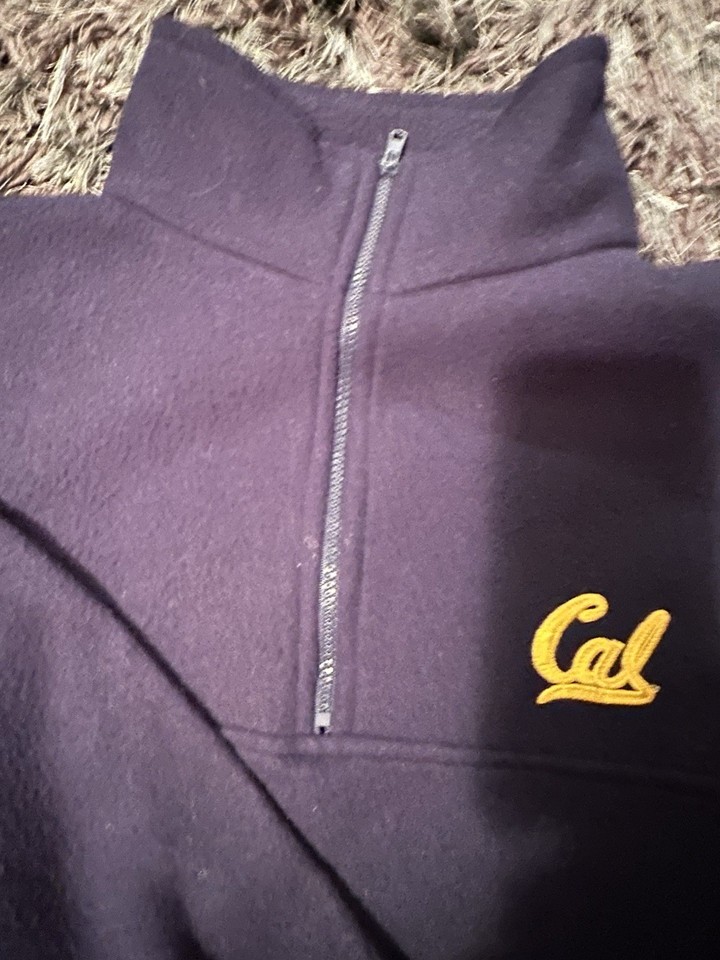 Cal Berkeley Golden Bears Sweatshirt Navy Yellow Size XL | eBay