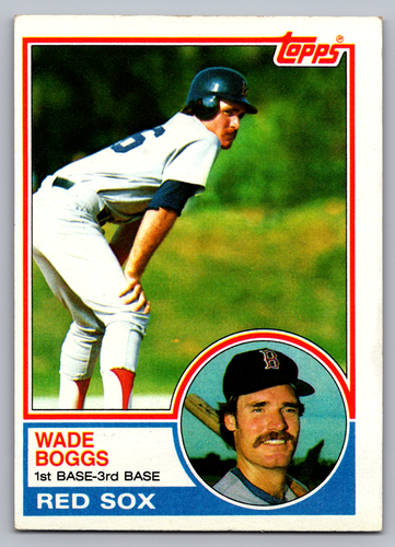 1983 TOPPS #498 WADE BOGGS RED SOX ROOKIE | eBay